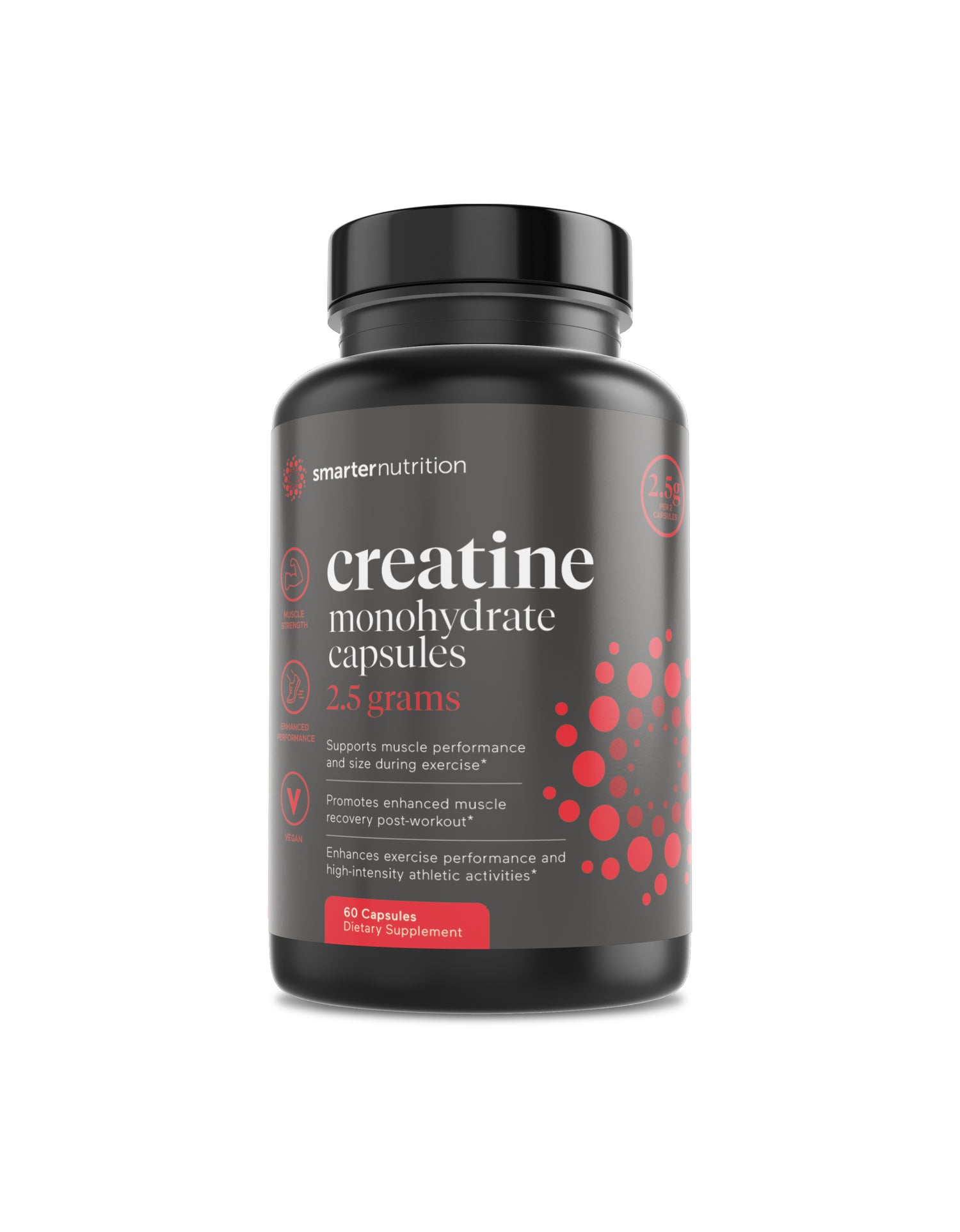 Smarter Creatine Monohydrate Capsules | SMARTER NUTRITION – Smarter ...