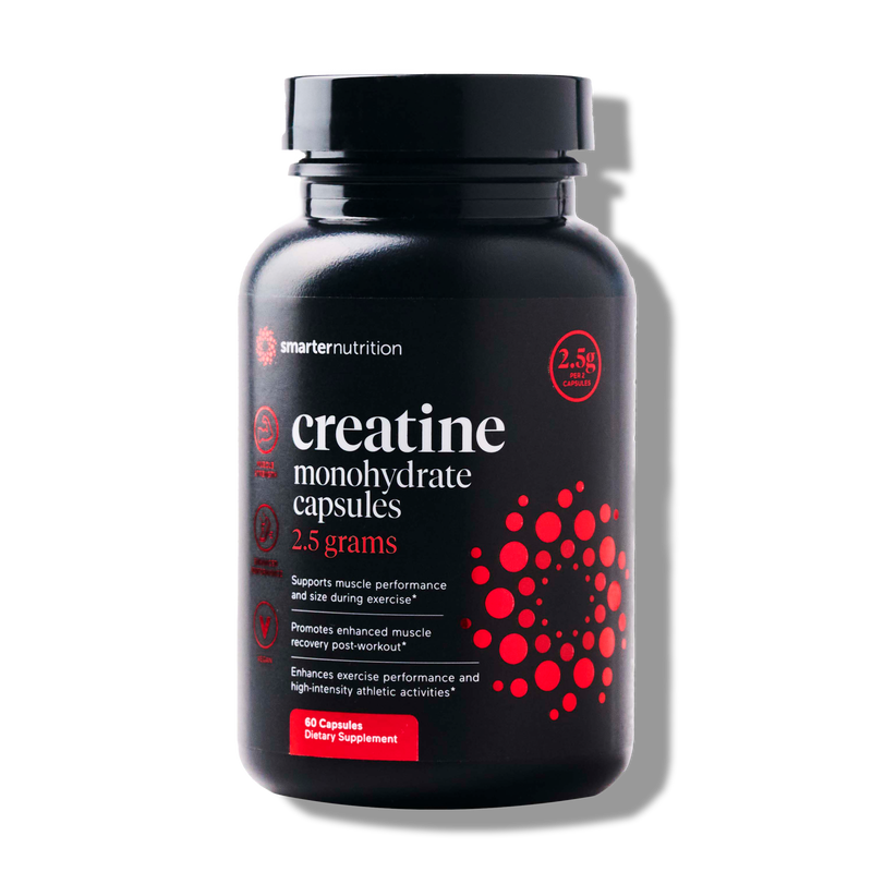 Smarter Creatine Monohydrate Capsules | SMARTER NUTRITION