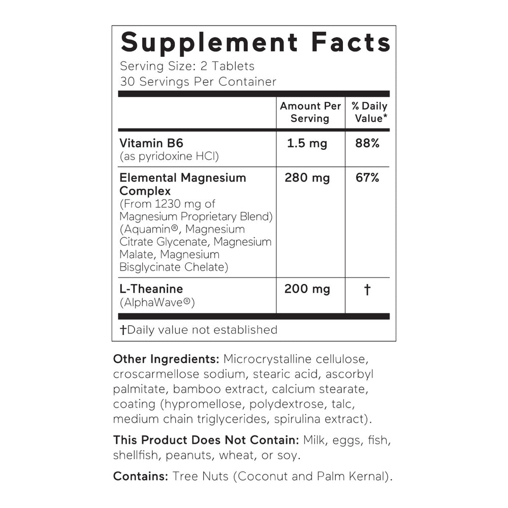 Smarter Magnesium Stress & Sleep Formula - Tablets – Smarter Nutrition